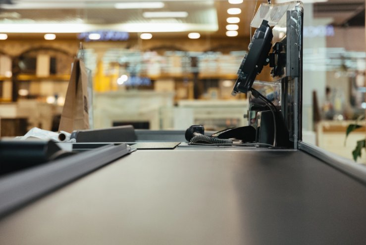 Black Matte PVC Conveyor Belt for Supermarket Checkout Counter - UYANG ...